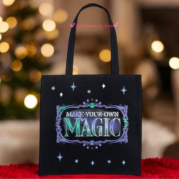 Wicked | Bags | Wicked The Movie Make Your Own Magic Black Tote Bag ...